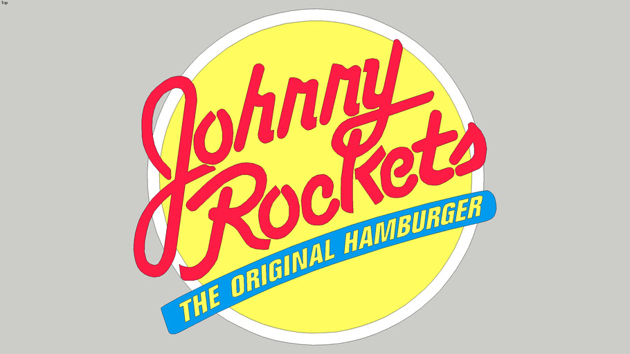 Johnny Rockets Logo | 3D Warehouse