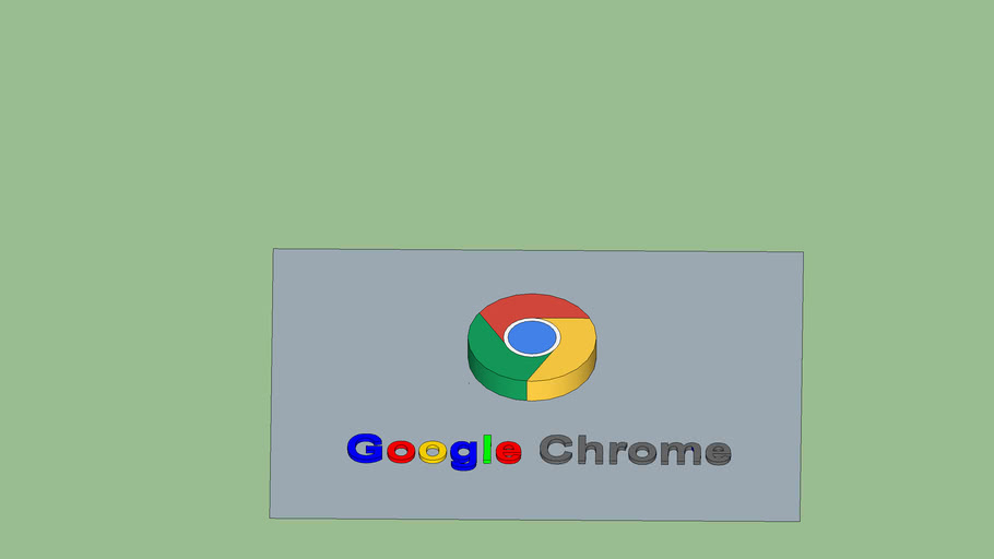 Logo Google Chrome | 3D Warehouse