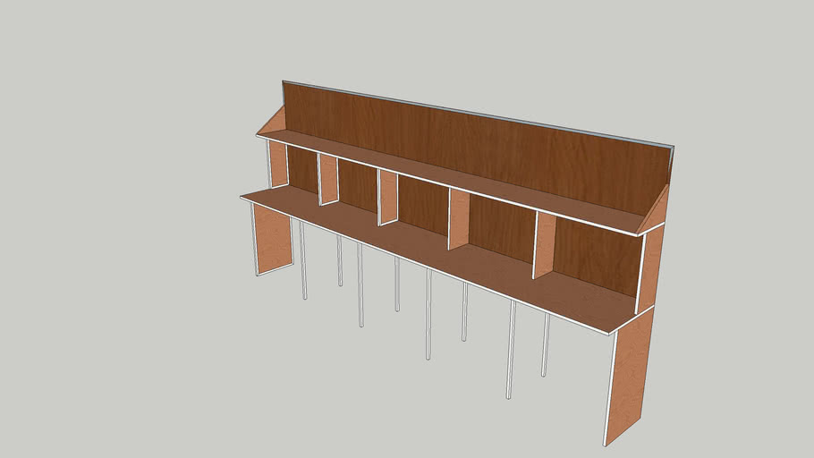 PisoNet Table x5 | 3D Warehouse