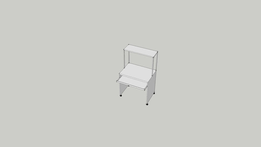 computer table | 3D Warehouse