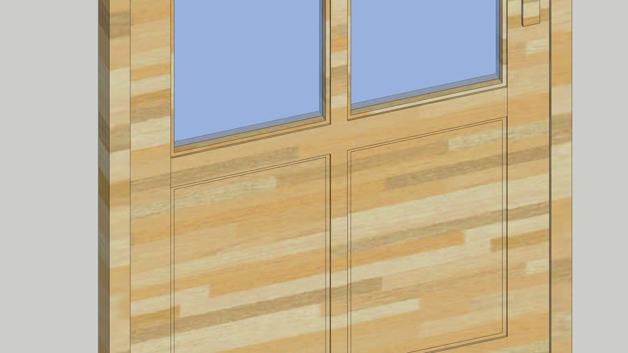 Wood door (Arch) new | 3D Warehouse