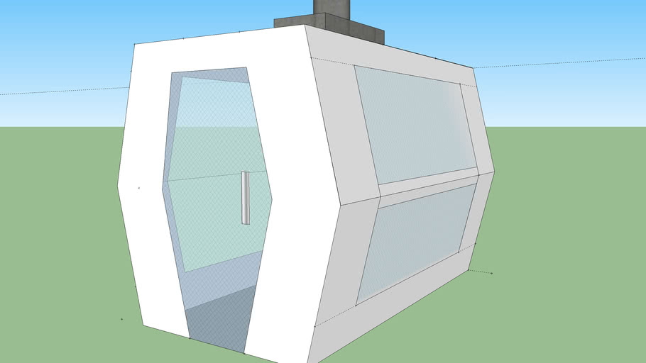 Cabina de Teleférico (Propuesta para el D.F.) | 3D Warehouse