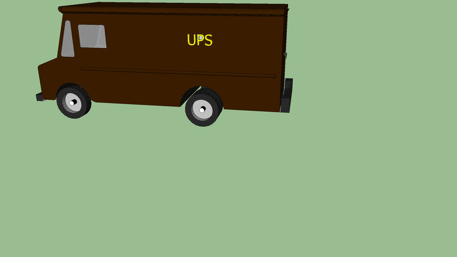 ups truck | 3D Warehouse