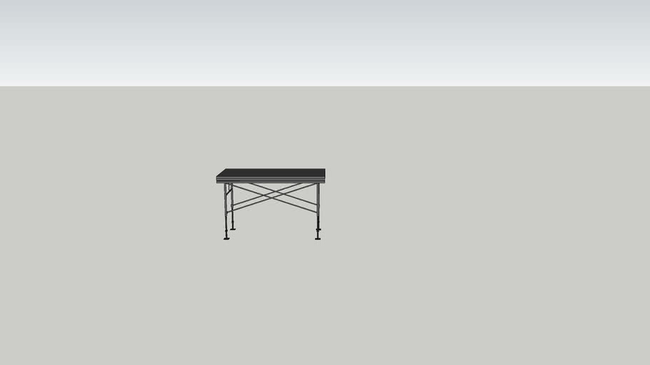 4x8 Stage Platform | 3D Warehouse