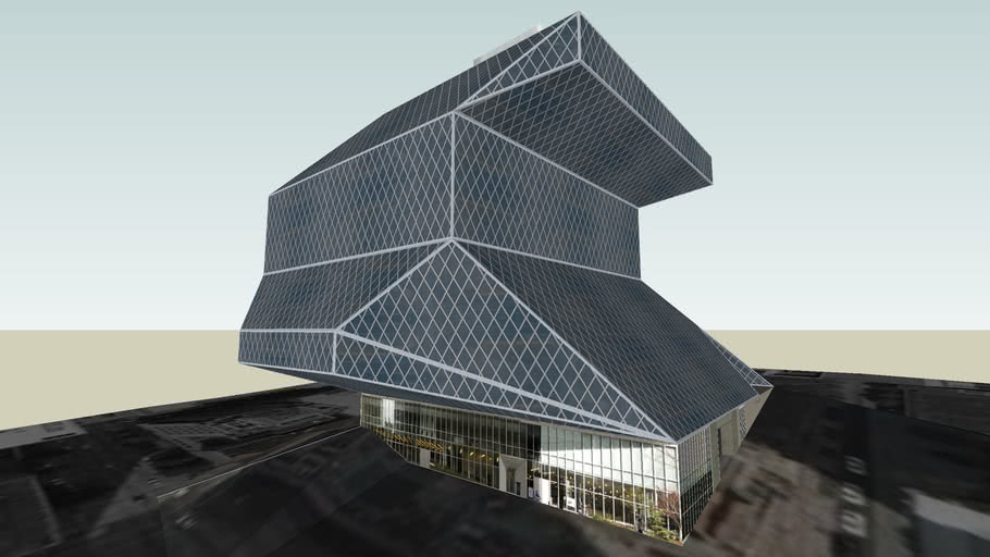 seattle public library | 3D Warehouse