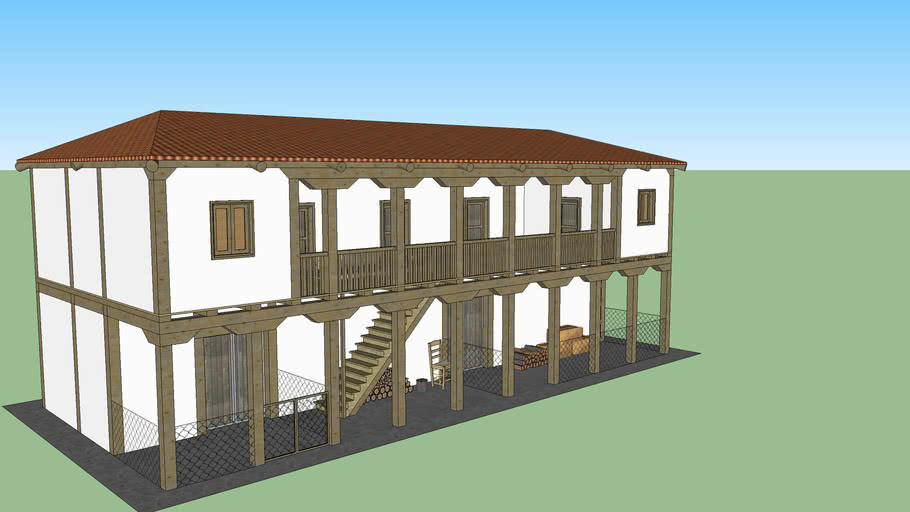 Traditional greek house | 3D Warehouse