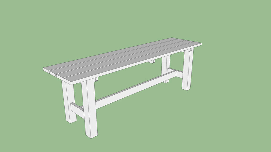 Bench seat | 3D Warehouse