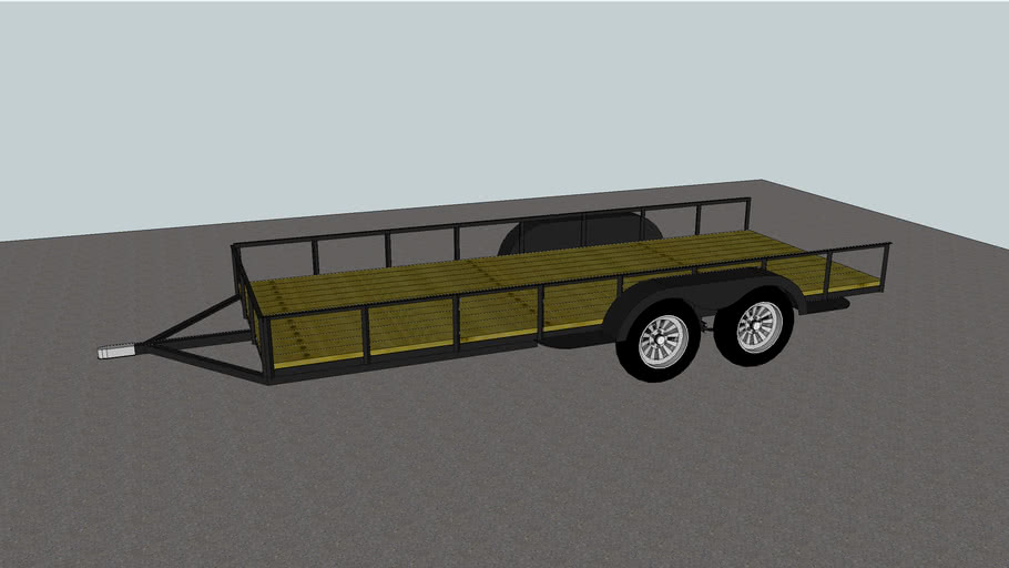 Trailer. | 3D Warehouse