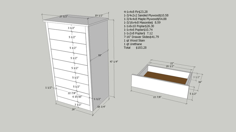 Chest | 3D Warehouse