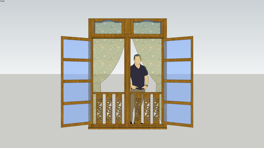 Malay Window Frame | 3D Warehouse