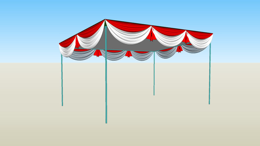 Tenda Tratak+konvensional | 3D Warehouse