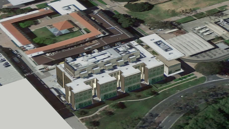 UCSB Engineering Science Building | 3D Warehouse