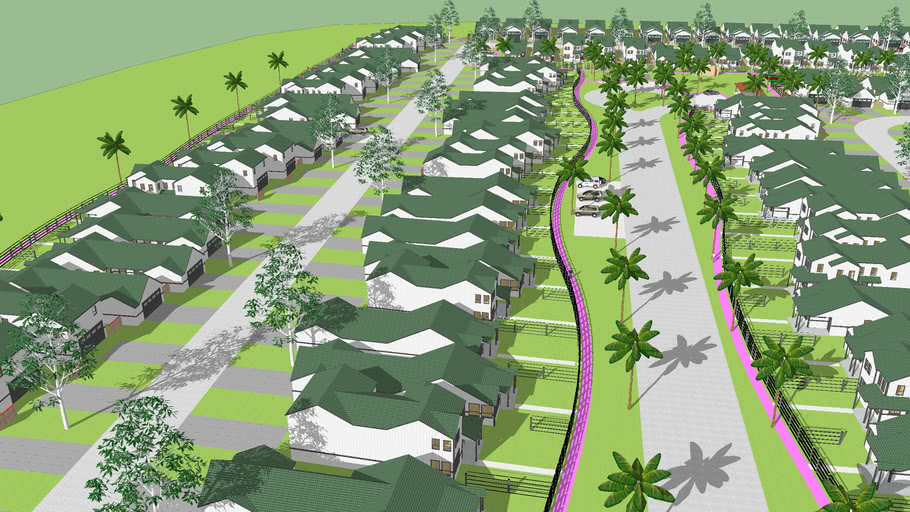 Single Family Empty next Zero Lot Line Based on BayHome planning ...