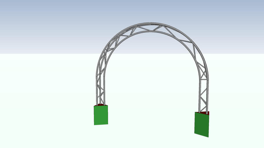 Steel Frame Arc | 3D Warehouse