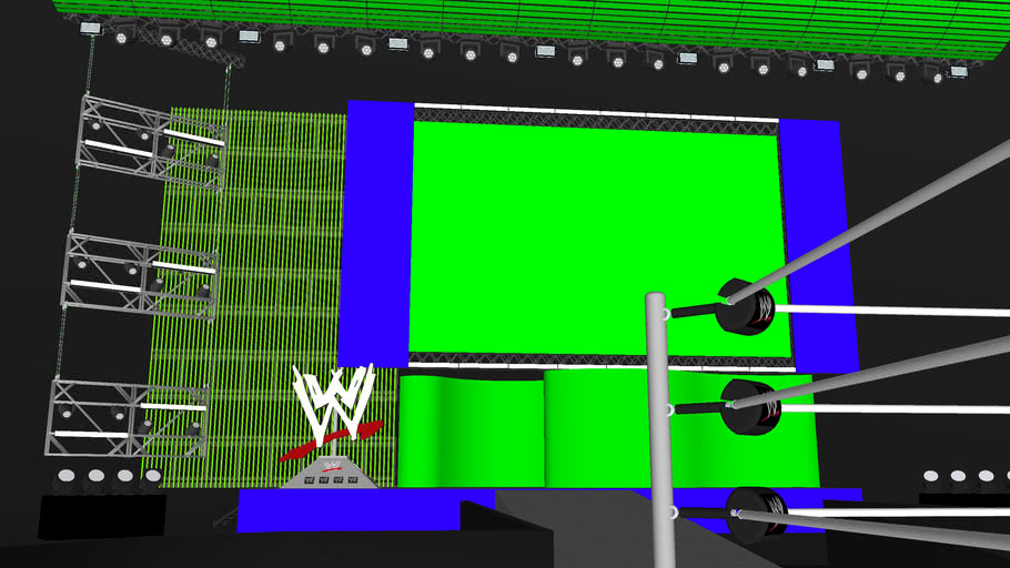 WWE 2009-2012 Stage | 3D Warehouse