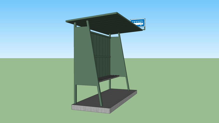 Finnish Bus Stop | 3D Warehouse