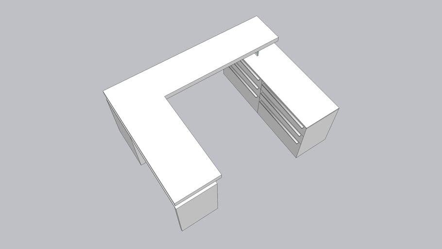 Office Desk | 3D Warehouse