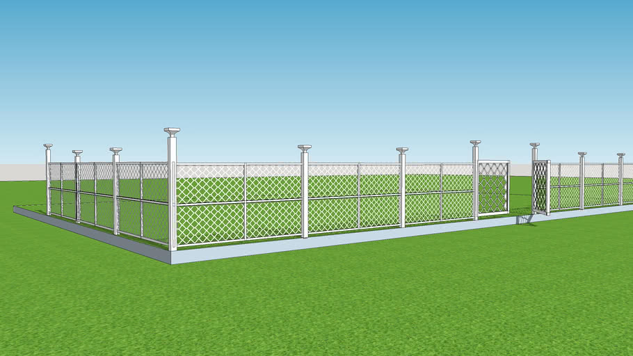 garden fence | 3D Warehouse
