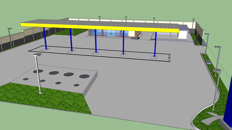 GASOLINERA PRIMAX | 3D Warehouse