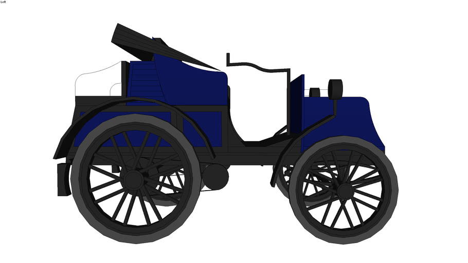 1895 Panhard Levassor racing car | 3D Warehouse