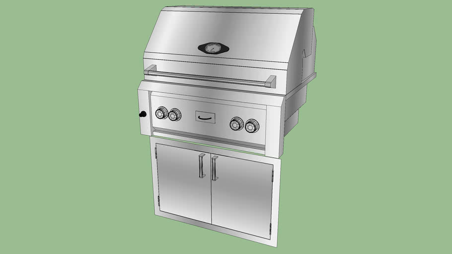 Built-In Grill | 3D Warehouse