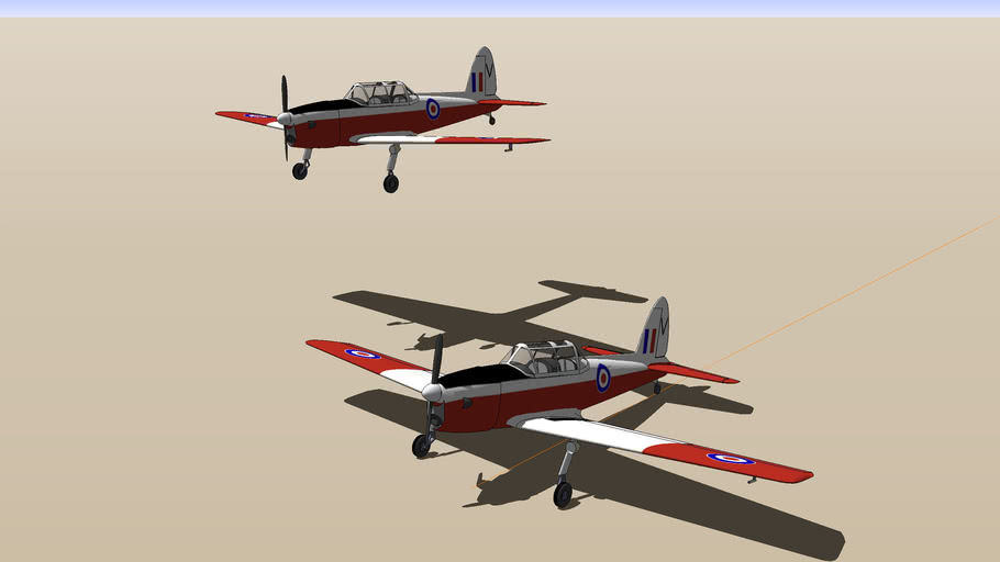 DHC-1 Chipmunk | 3D Warehouse