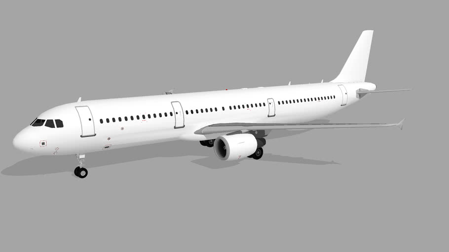 Template - Airbus A321-200 CFM | 3D Warehouse