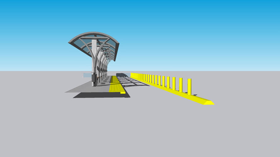 Bus Stop | 3D Warehouse