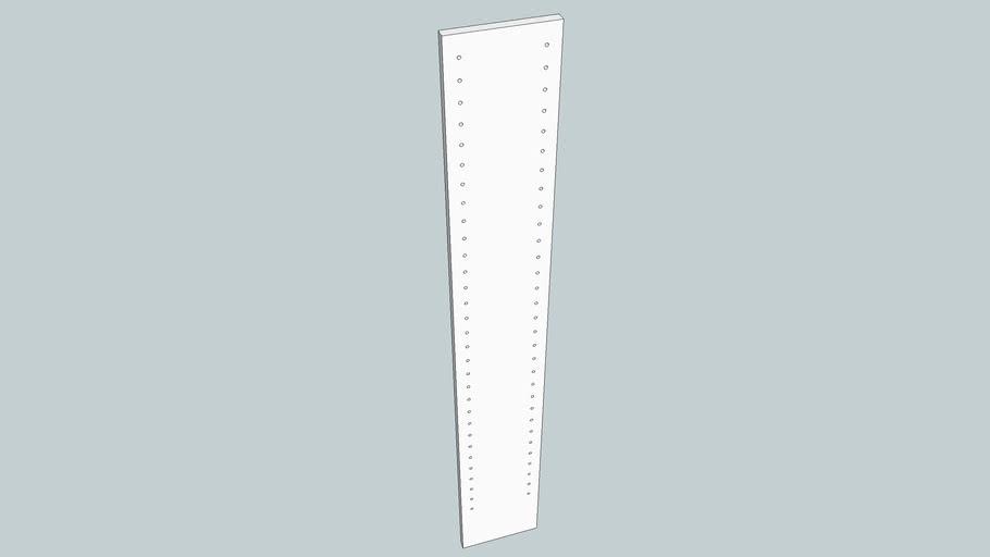 Shelf Pin Board | 3D Warehouse