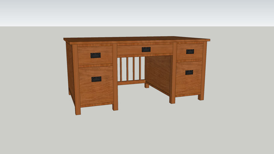 Office Desk | 3D Warehouse