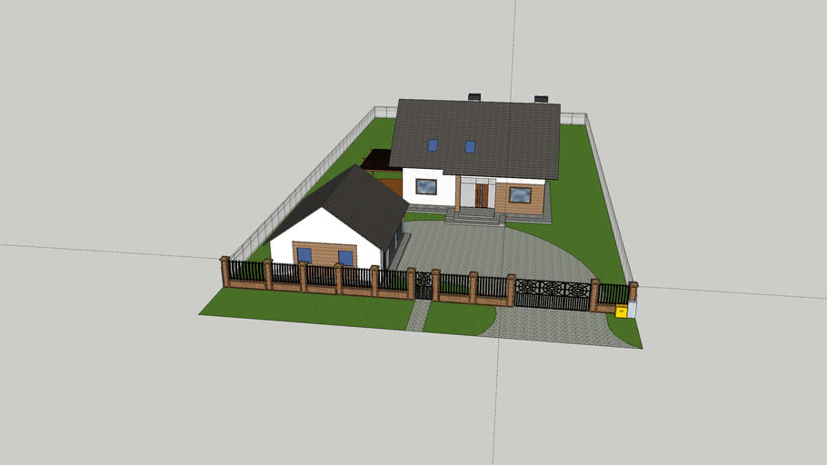 Dom w jabłonkach 7- garaz p | 3D Warehouse