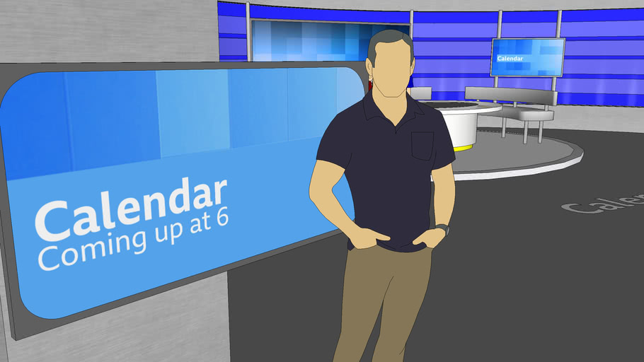 TV Studio - ITV Calendar | 3D Warehouse