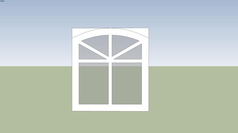 Round Top Window | 3D Warehouse