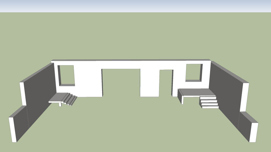 Maquette d'une construction | 3D Warehouse