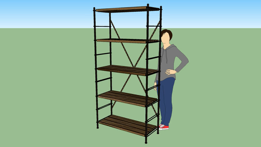 Iron shelf | 3D Warehouse