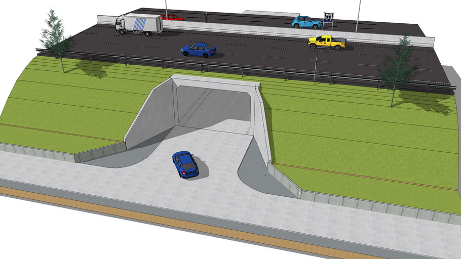 Box Culvert Jalan Tol | 3D Warehouse