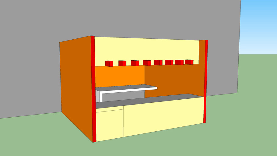 Food kiosk | 3D Warehouse