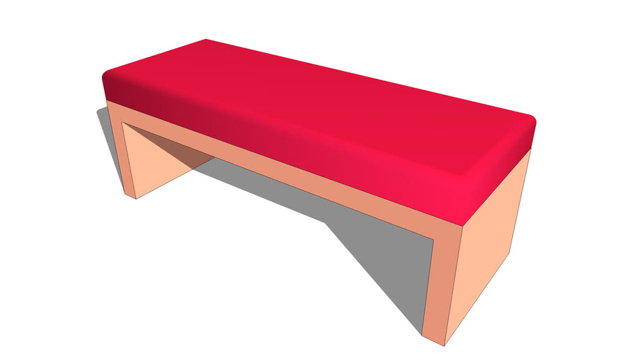 BED BENCH | 3D Warehouse