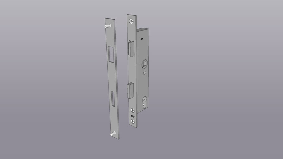 Mortice Lock | 3D Warehouse