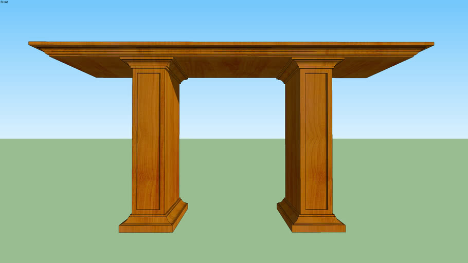 Wooden Catholic Altar | 3D Warehouse