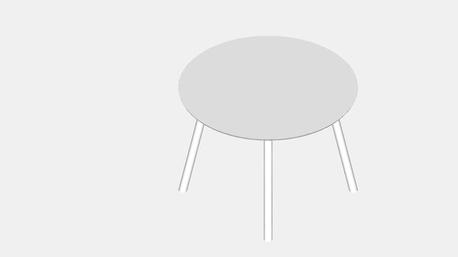 Davis Inform 42' Round Meeting Table | 3D Warehouse