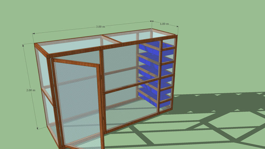 BSF CAGE (KANDANG BSF) | 3D Warehouse