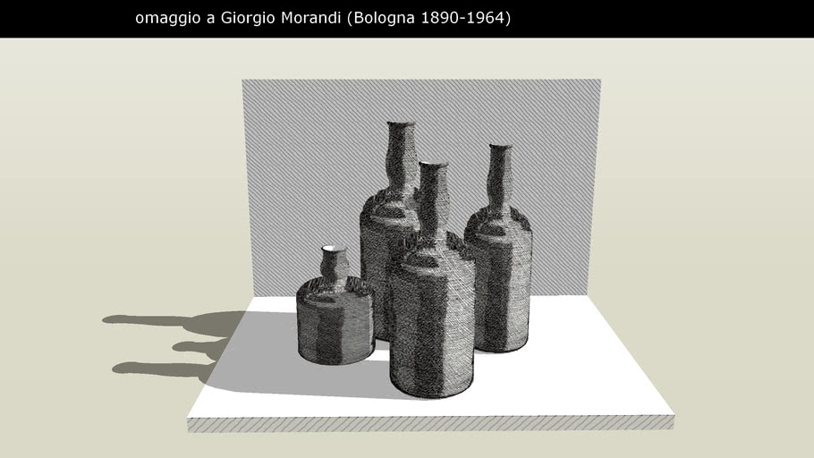 Homage to Giorgio Morandi | 3D Warehouse