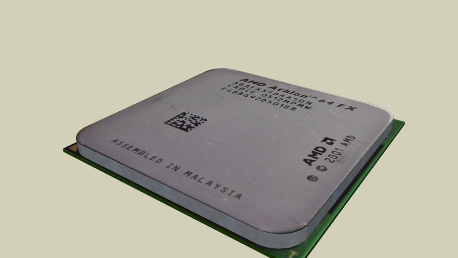 AMD Athlon FX-57 processor | 3D Warehouse