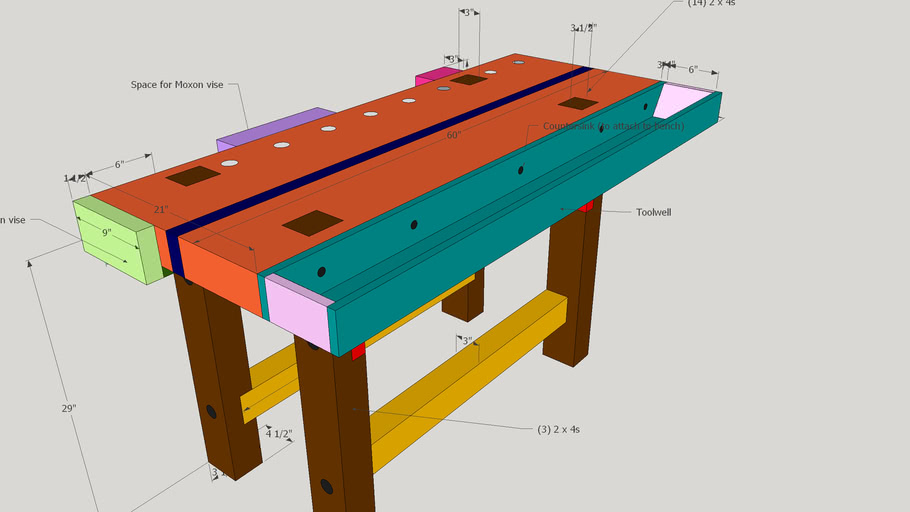 Workbench | 3D Warehouse