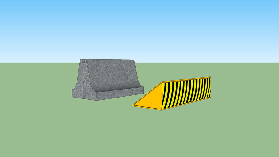 road blocker | 3D Warehouse