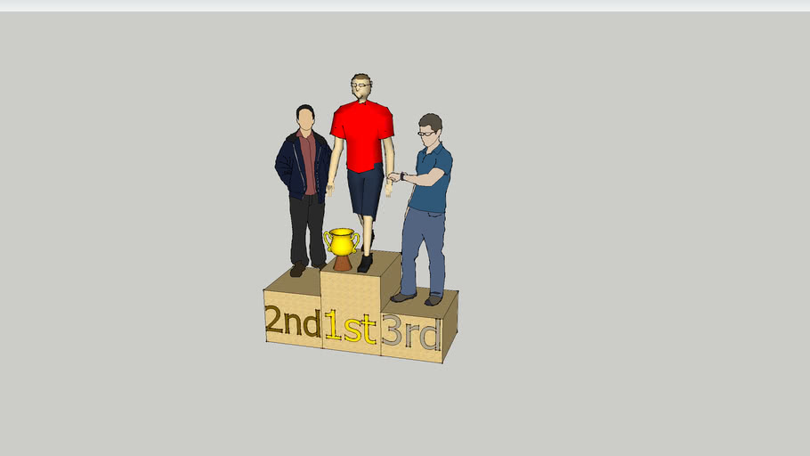 Winner Podium | 3D Warehouse