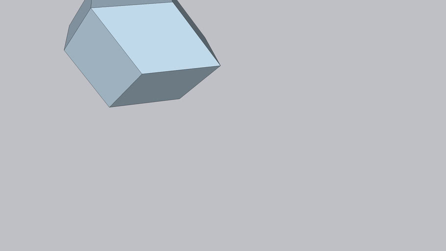 Trapezo-Rhombic Dodecagon | 3D Warehouse