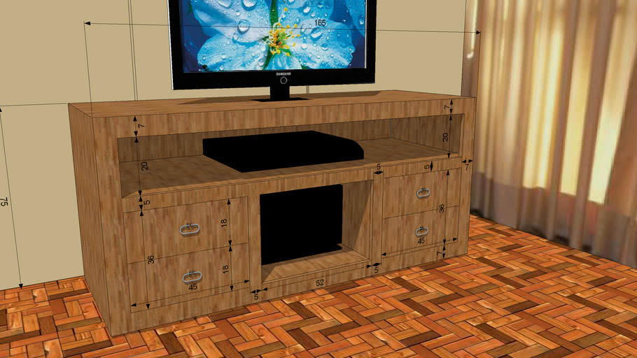 Rack Rústico | 3D Warehouse