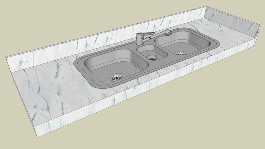 Kitchen sink | 3D Warehouse